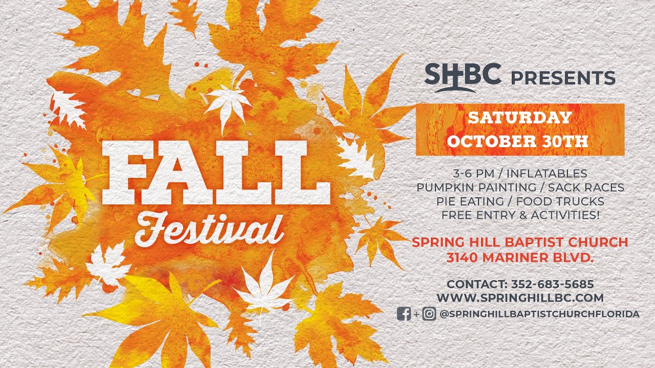 Fall Festival Promo - YouTube