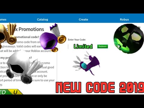 แจกโค้ด Redeem Roblox "New Code Redeem Roblox 2019" - YouTube