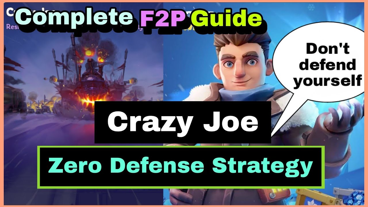 Advanced guide on Crazy Joe - Whiteout Survival | Zero defense strategy ...