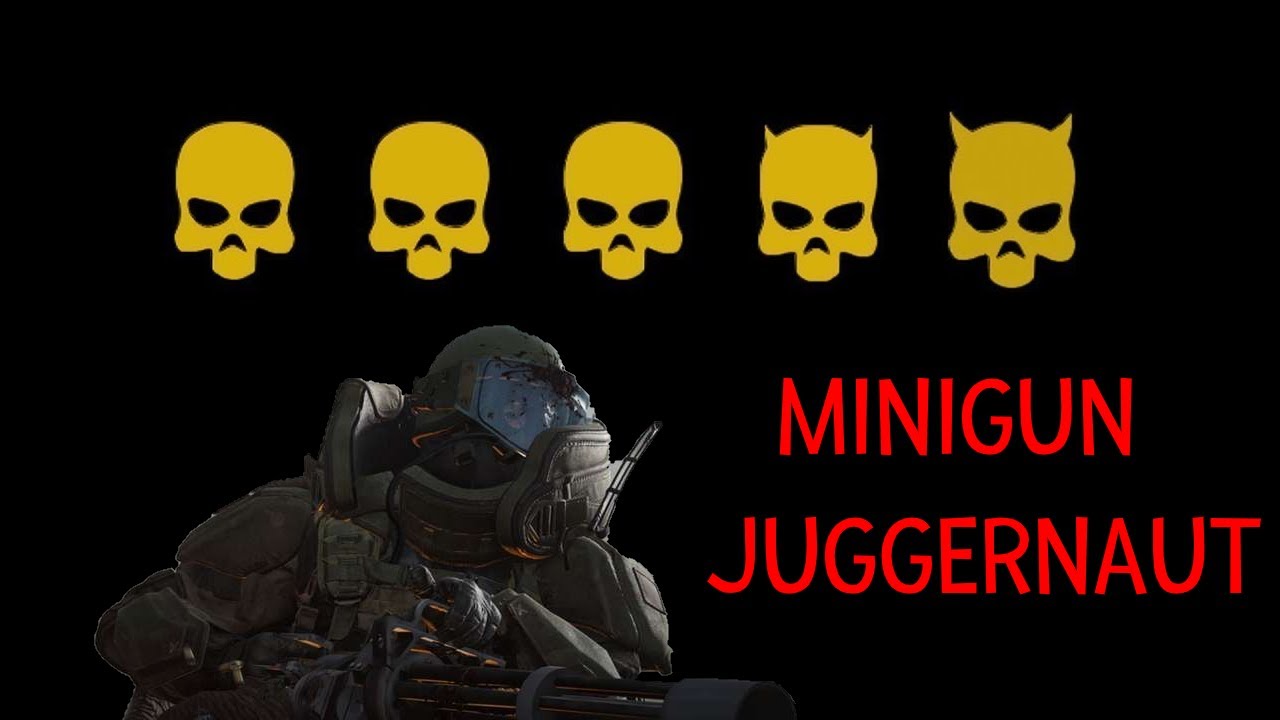 PayDay 2 Minigun Juggernaut build - YouTube