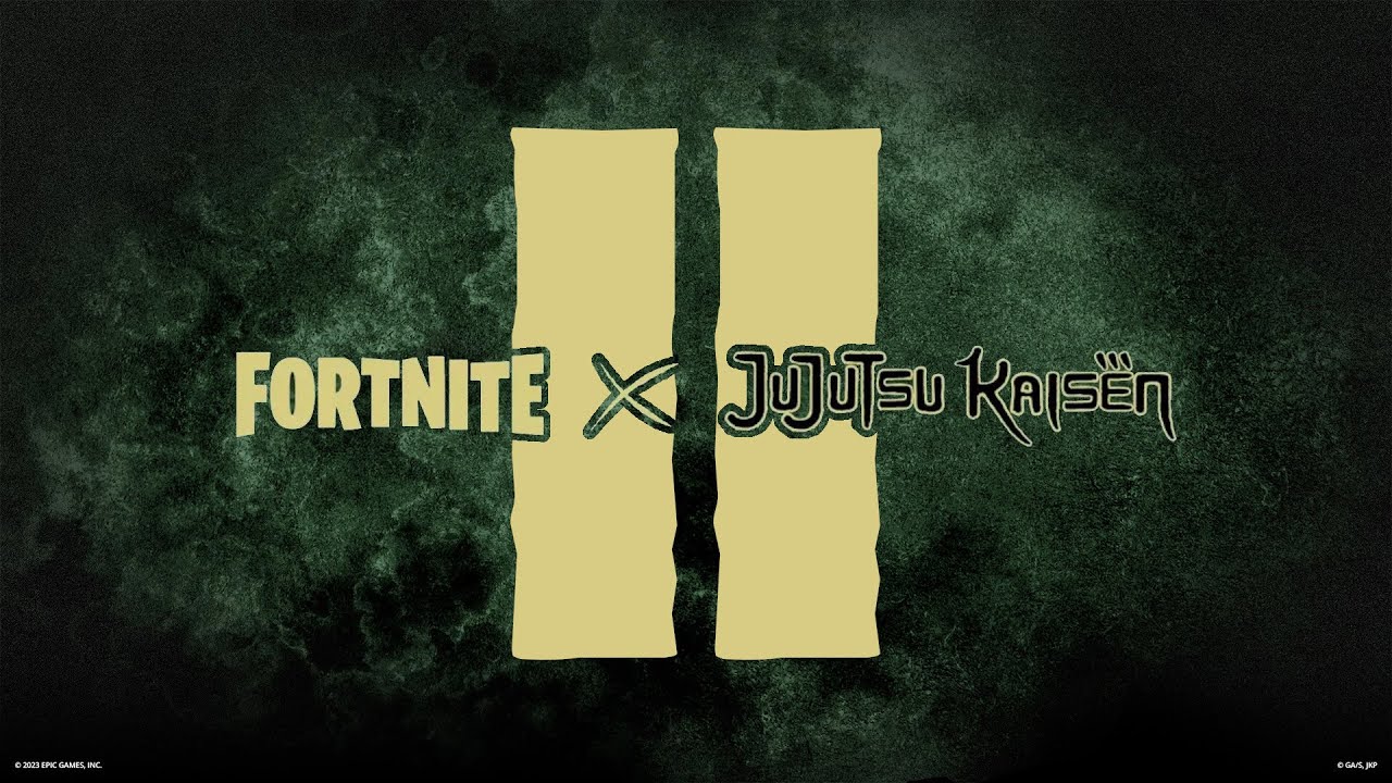 Fortnite x Jujutsu kaisen WAVE 2 - YouTube