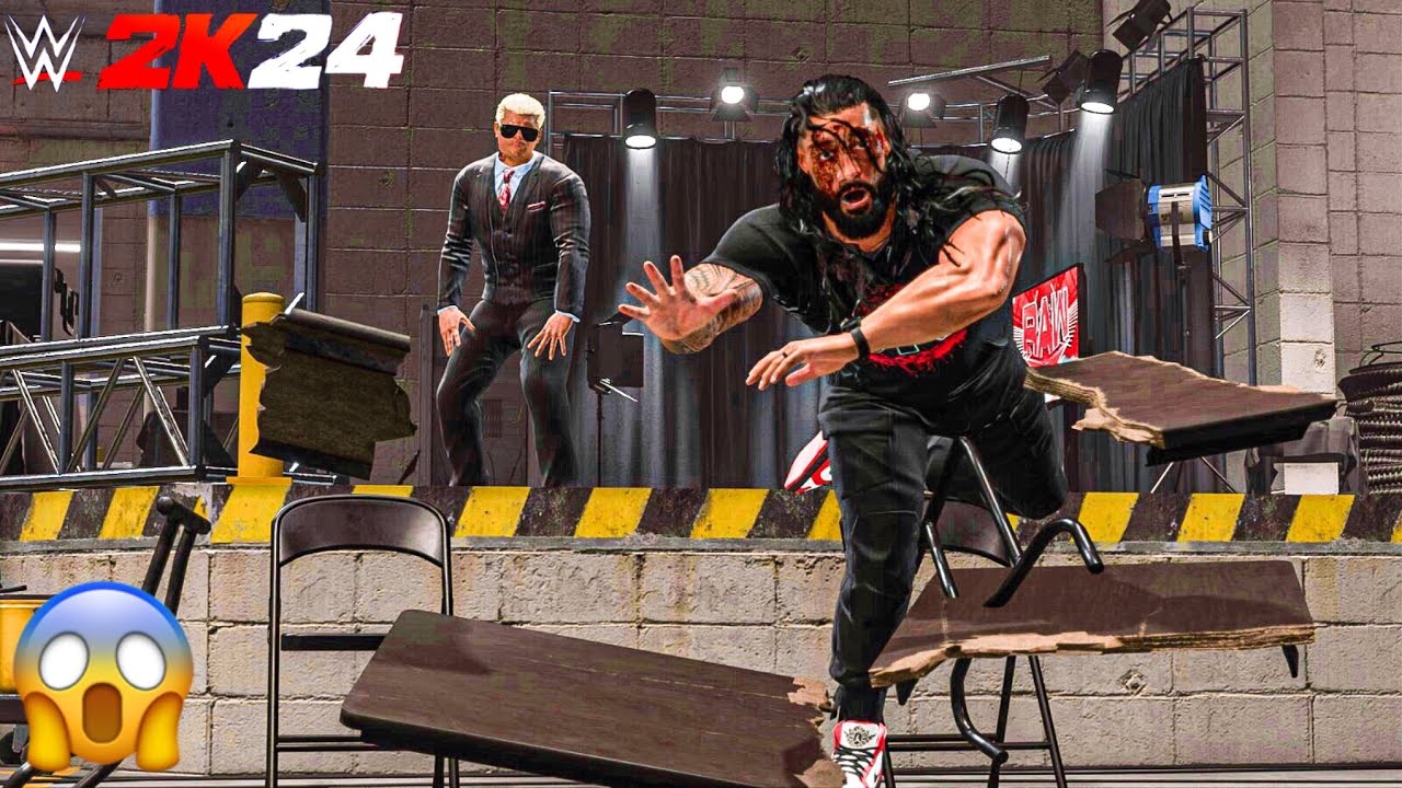 Cody Rhodes destroys Roman Reigns | WWE 2K24 | Gameplay | XBOX Series S ...