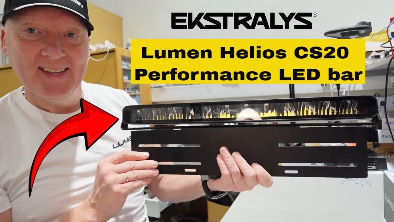 Lumen Helios CS20 performance LED BAR from Ekstralys. Review and installation on my Vanagon T3 ...