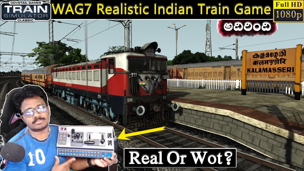 WAG 7 Guravaur Express Indian Train Game #part2 | Train Simulator ...