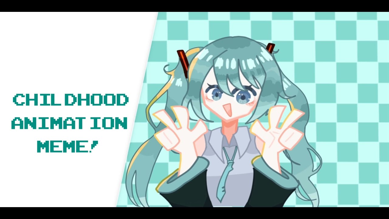 Childhood Muship Animation Meme // ft: Miku // HAPPY MIKU DAY - YouTube