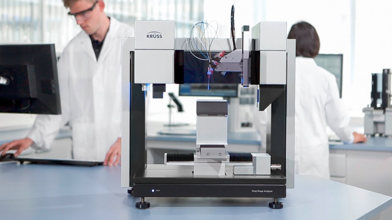 Universal analysis of wettability and adhesion | DSA100 - YouTube