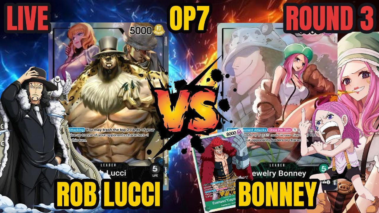 OP7 Rob Lucci VS. Bonney | ANOTHER 8c KID 😭 REALLY HARD & GOOD GAME ...