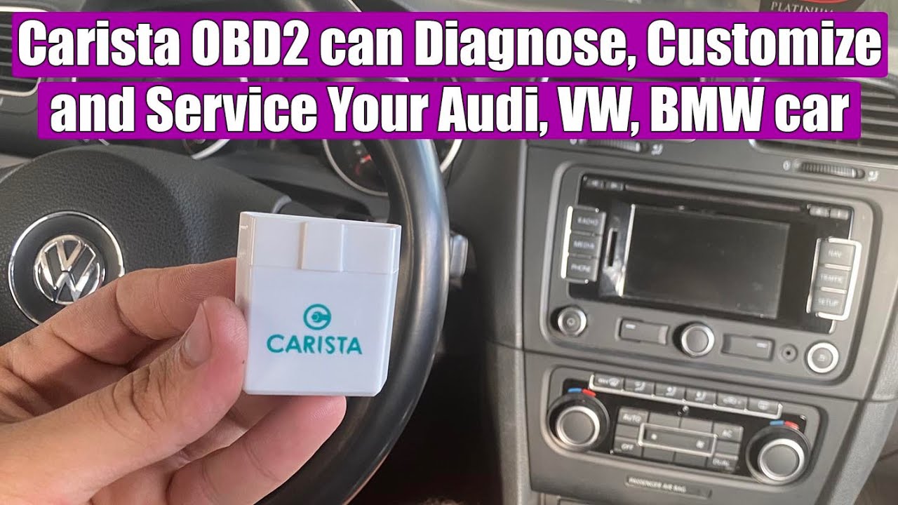 It's easy with Carista OBD2 to Diagnose, Customize and Service Your ...