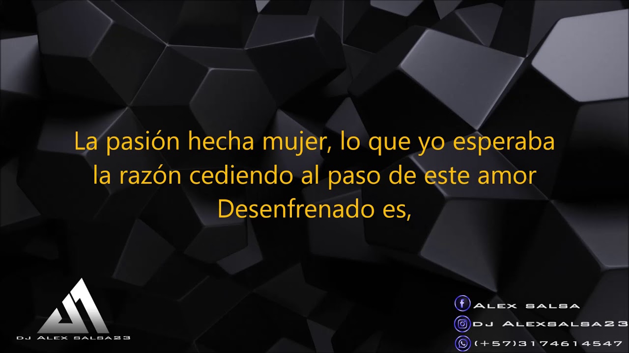 Ella Es - Tony Vega VideoLyrics - Dj Alex Salsa23 - YouTube