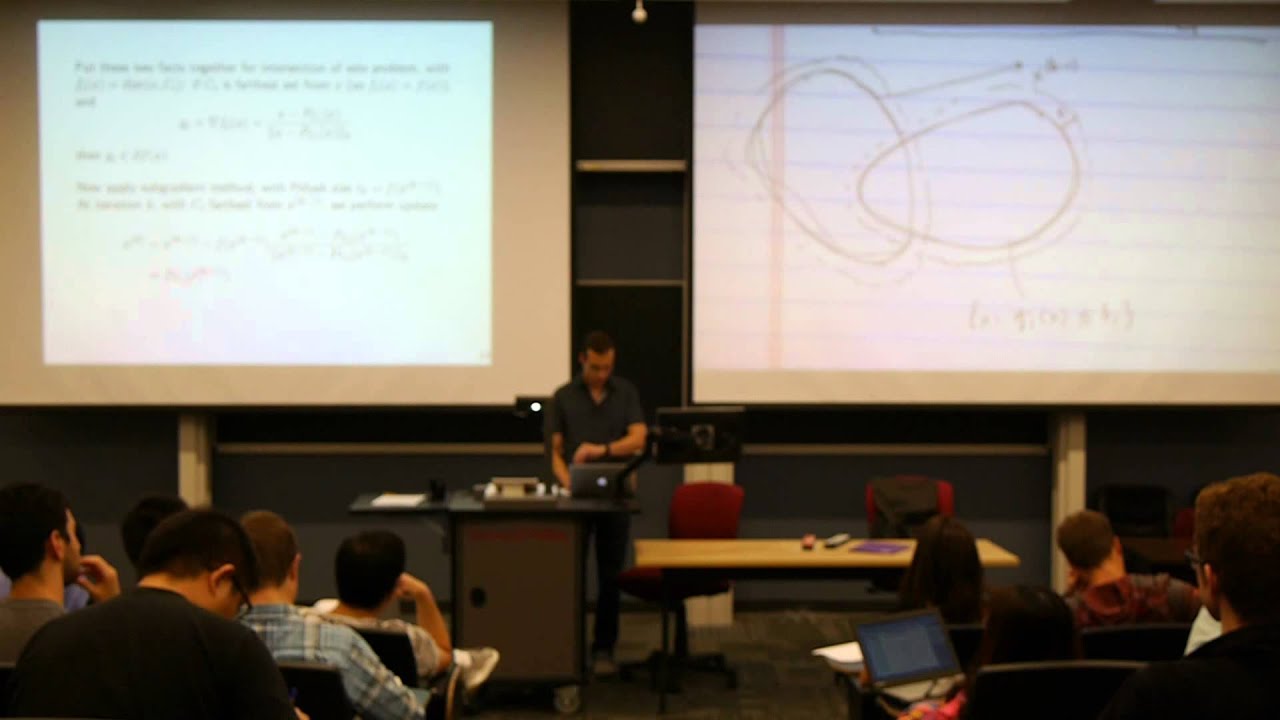 Lecture 7 Part 2 Subgradient Method Out Of Focus Youtube