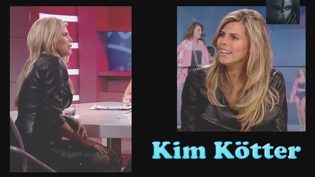 Kim Kotter in Leather Jacket and Skirt - YouTube