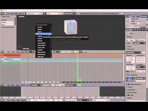 Beginners Blender 3D: Tutorial 11 - The Basics of Animation - YouTube