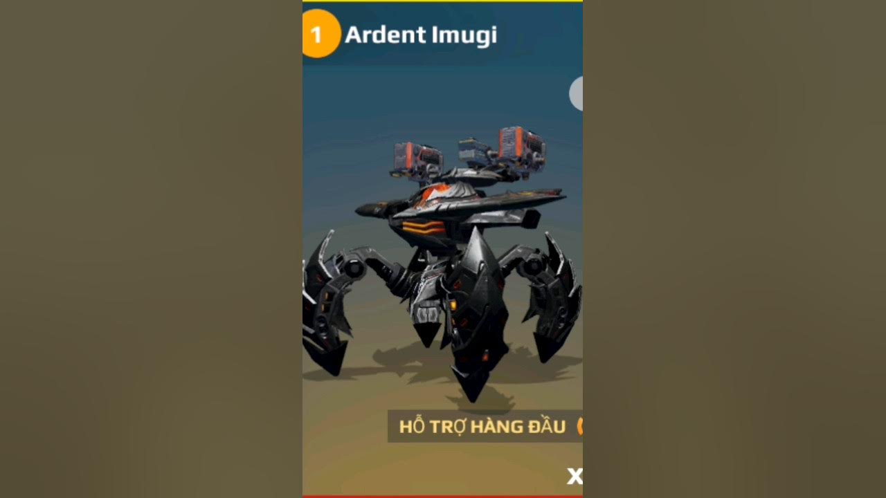 War robot i got Ardent Imugi in my baby account 😊 - YouTube