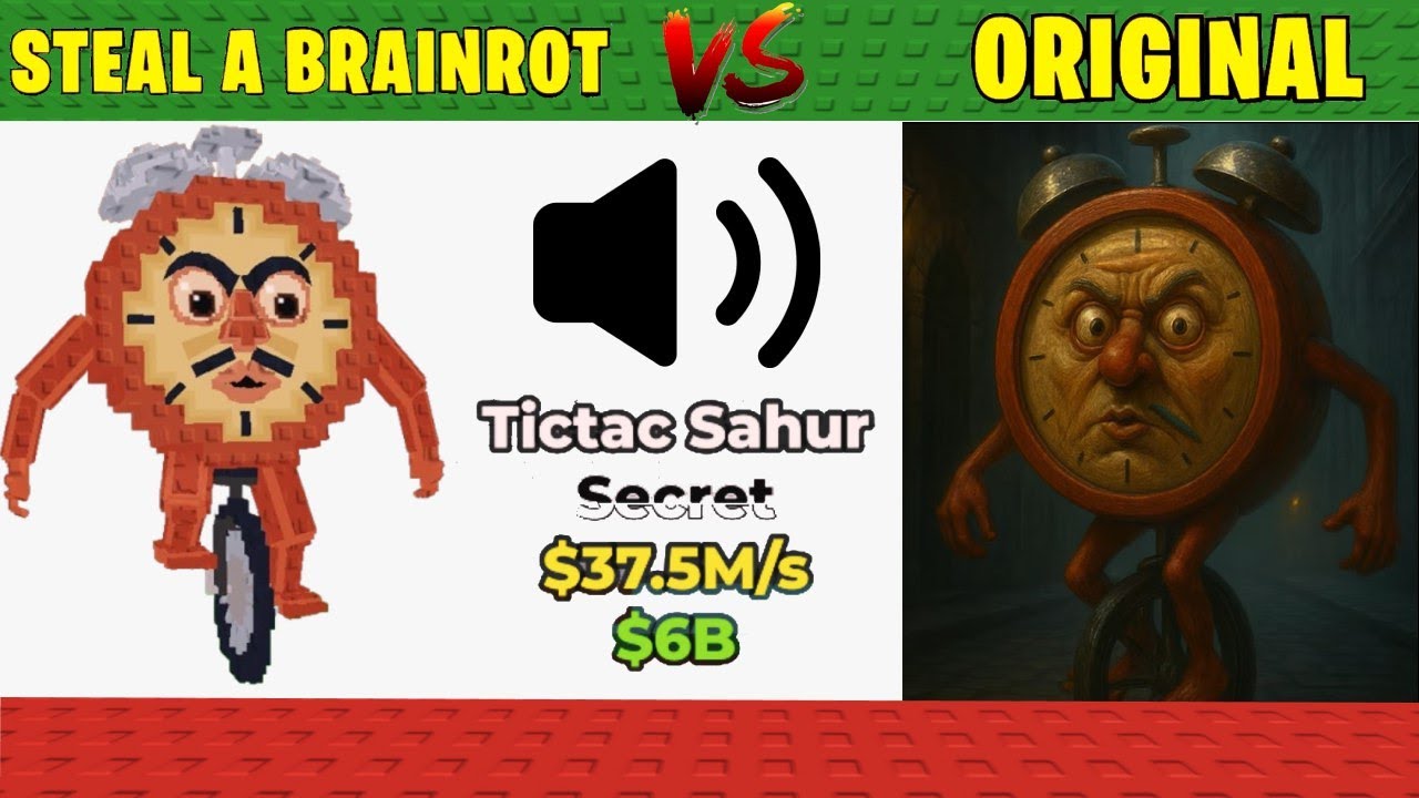 ALL *NEW* Steal a Brainrot Characters vs Original - YouTube