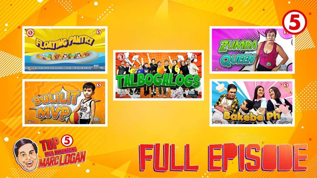 Top 5 Mga Kwentong Marc Logan | Episode 18 | August 3, 2024 - YouTube