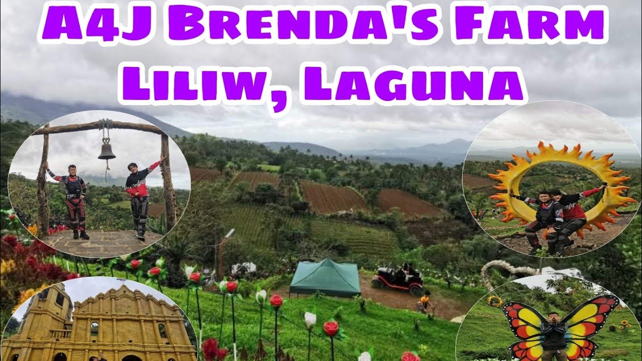 Vlog#18 A4J Brenda's Farm, Liliw, Laguna | WillieMac Beach Resort ...