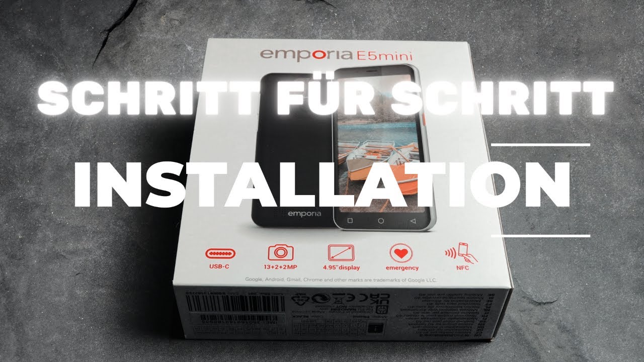 Emporia E5 Mini: Erste Installation – Einfache Schritt-für-Schritt ...