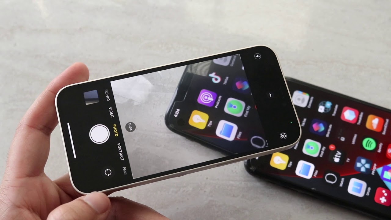 iPhone 12 Mini Vs iPhone XS Max Quick Camera Comparison - YouTube