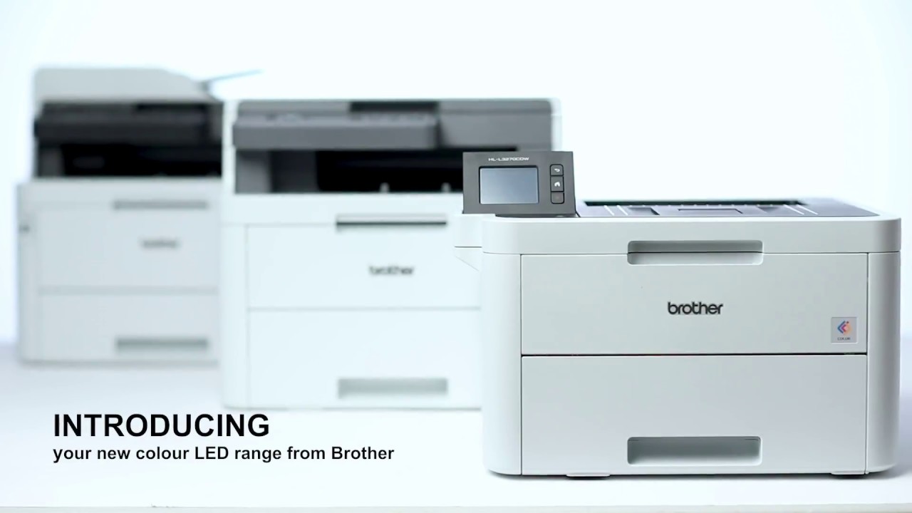 Die neuen Farb-LED-Drucker von Brother - YouTube