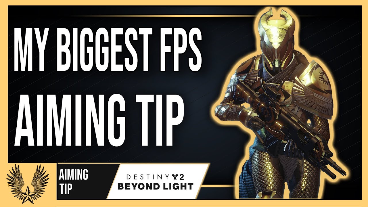 Destiny 2: One of the biggest Aiming tips I can give you for any FPS ...