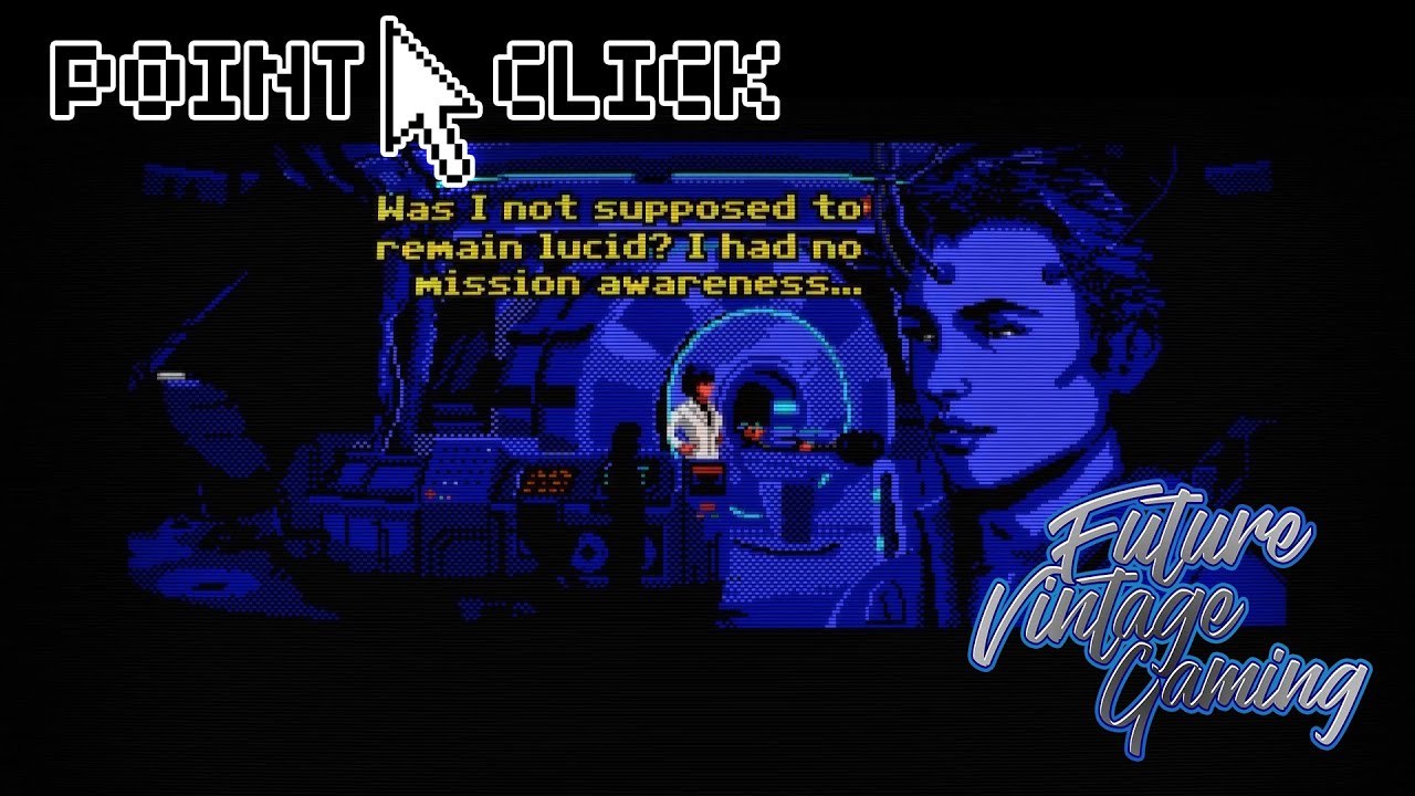 Angelgaze (Unity) Free Retro Scifi EGA 80s Pixel Art Point and Click ...