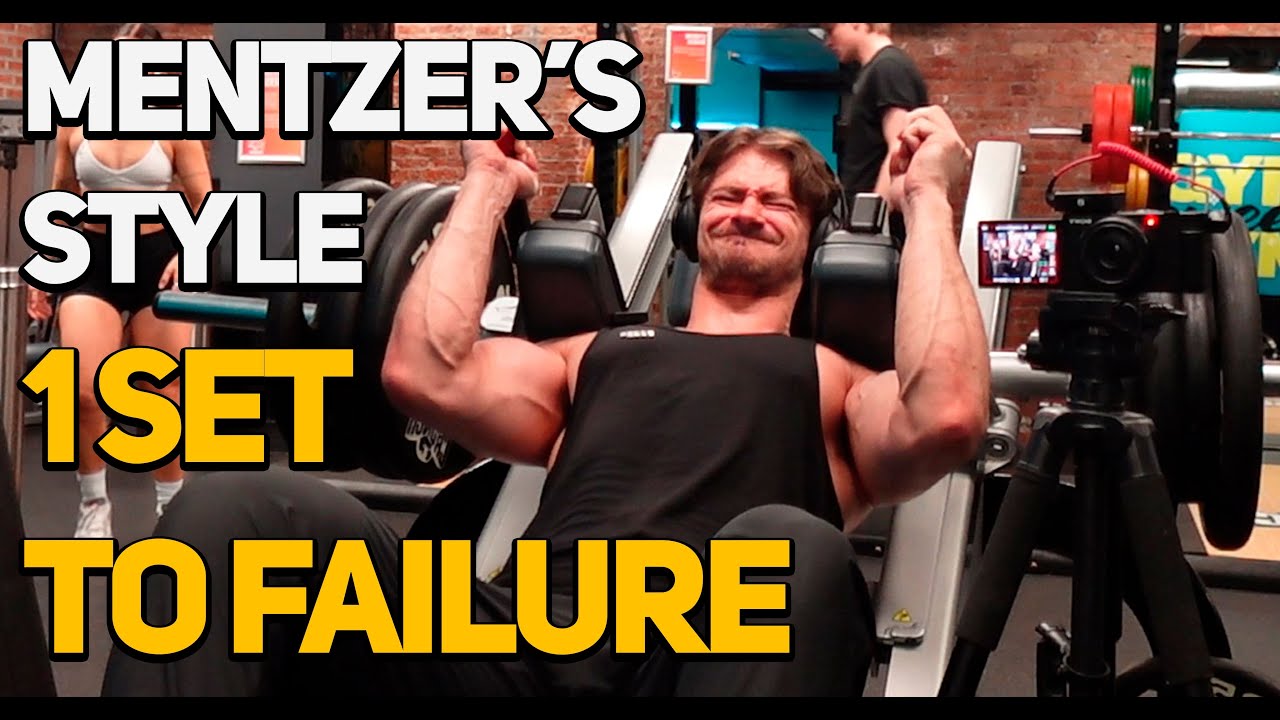 HOW MIKE MENTZER'S 1 SET SHOULD LOOK LIKE - HACK SQUATS TO FAILURE FOR ...