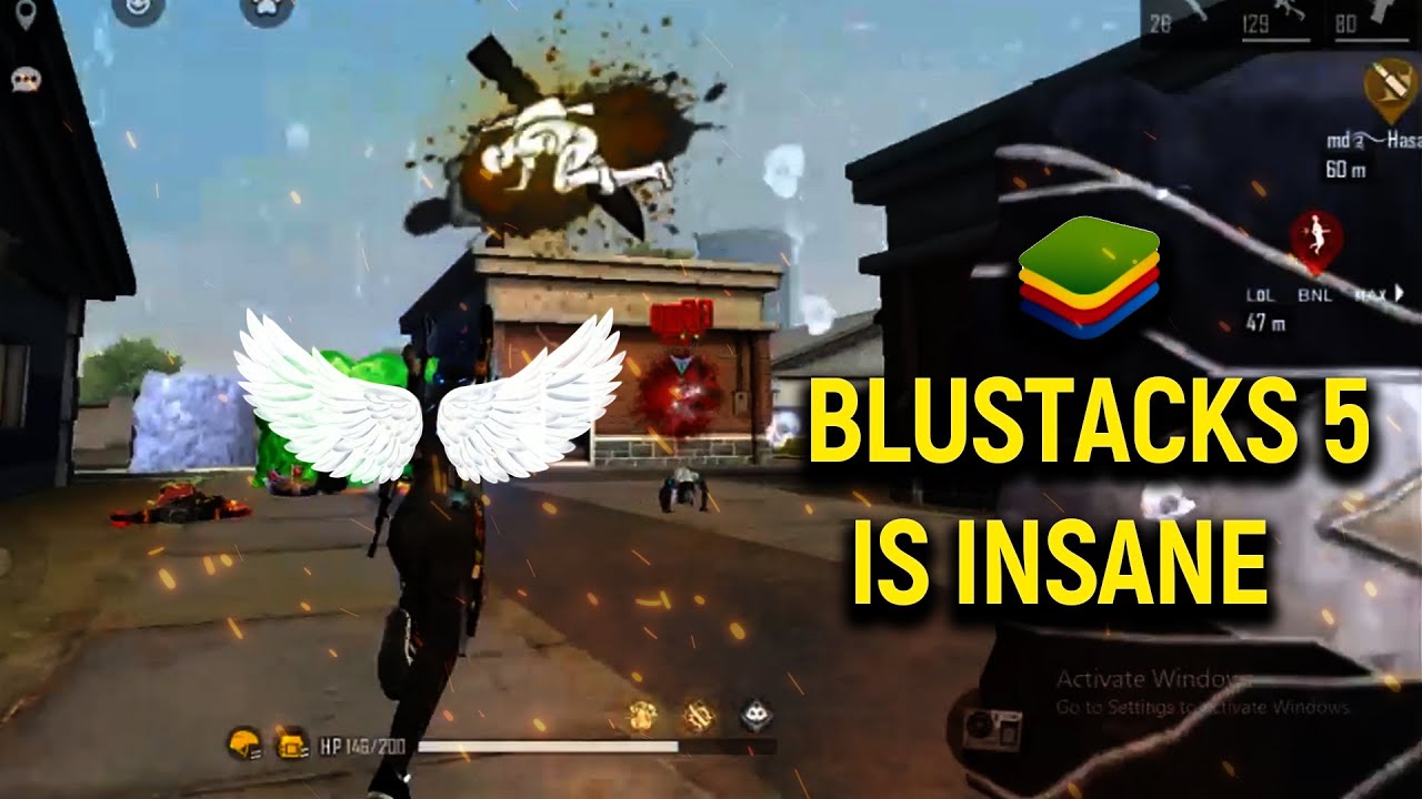 BLUESTACKS 5 BETA FREE FIRE GAMEPLAY TEST! BEST EMULATOR FOR HEADSHOT ...