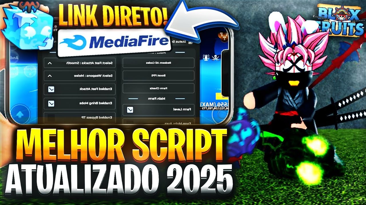 LINK DIRETO!!🔥UPDATE ️NOVO SCRIPT Blox Fruits ATUALIZADO 2025 (PEGA ...