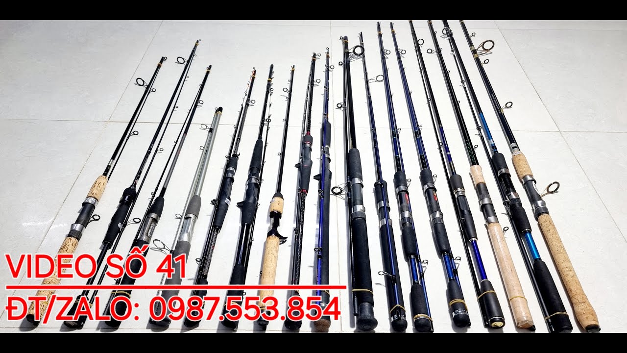 CẦN CÂU NHẬT - CẦN LURE SHIMANO_DAIWA_MAJOR CRAFT - VIDEO SỐ 41 NGÀY 24/04/2024 - YouTube