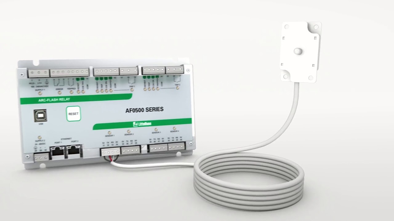 Función del rele de arco eléctrico Littelfuse - YouTube