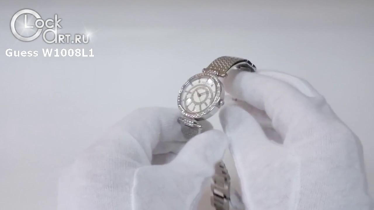 Наручные часы Guess W1008L1 - YouTube