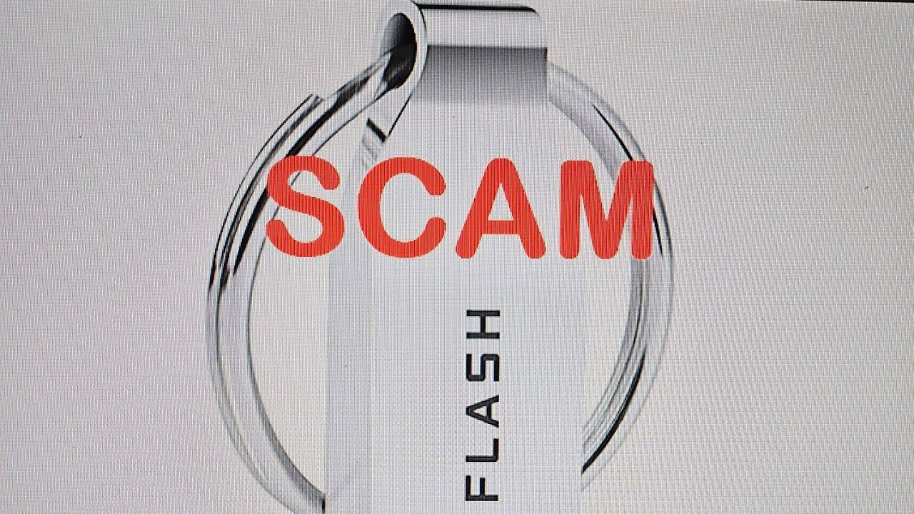 Scam USB flash drive - YouTube