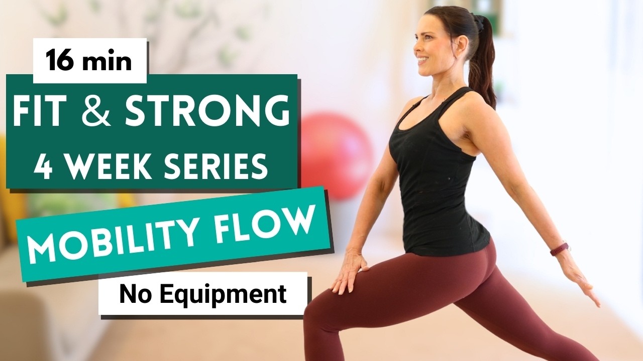 16 Min Mobility Flow Sculpt Workout | Hips, Shoulders & Thighs | Day 4 ...