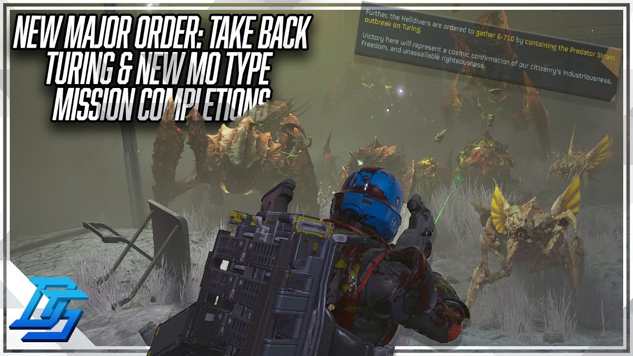Helldivers 2 | NEW MAJOR ORDER TYPE: MISSION COMPLETIONS , TAKE BACK ...