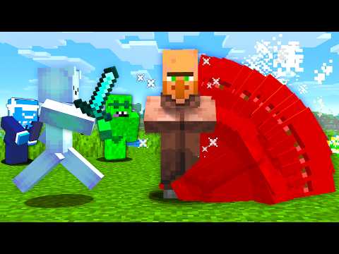Minecraft, But Mobs DUPLICATE When Hit...