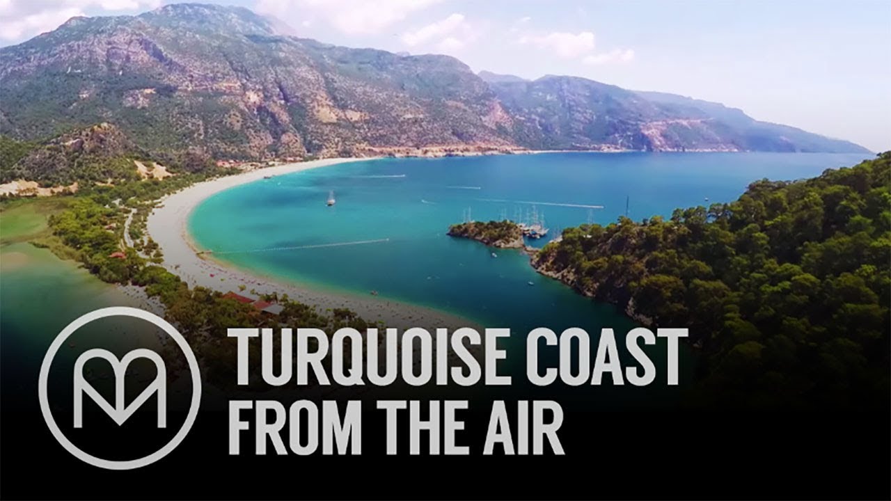 Turkey's Turquoise Coast From the Air - YouTube