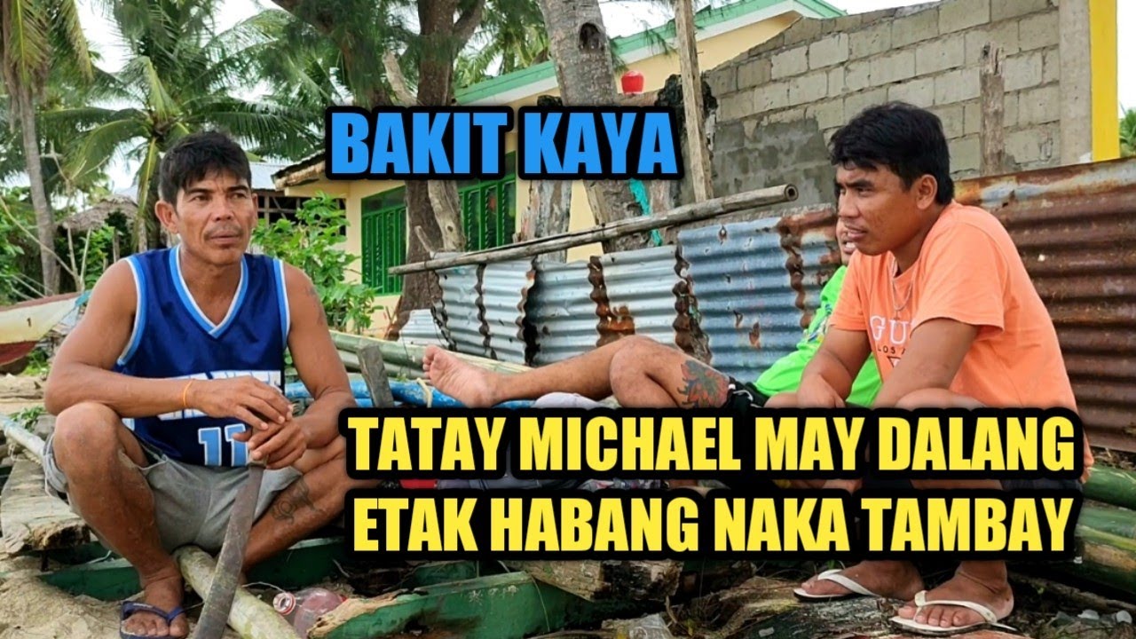 tatay Michael penontahan namin habang Naka tambay sa gilid nang dagat ...