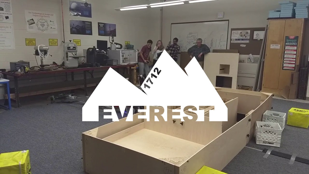FRC TEAM 1712 - 2018 Robot Teaser: Everest - YouTube