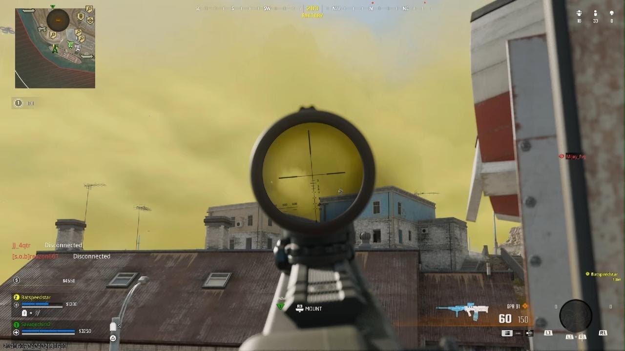 Playing Call of Duty with my cousin. And first round, almost got A dub but got second place ...