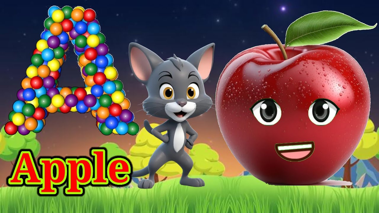 abcd cartoon video, abcd rhymes video, abcd song, abcd alphabet for ...