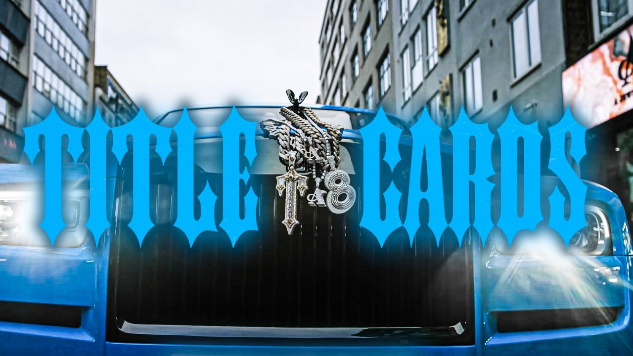 How to Create Title Cards for Music Videos ( FREE DOWNLOAD) - YouTube