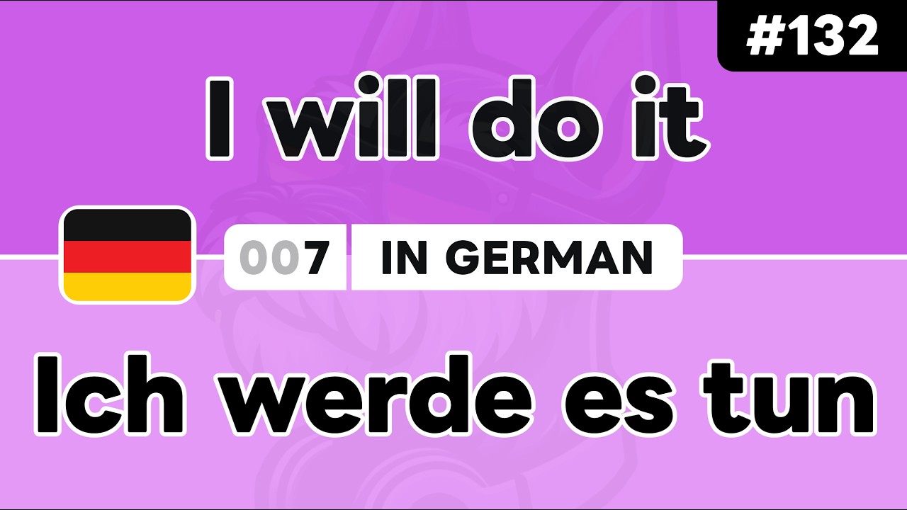 🇩🇪 "I will" Daily German for Beginners: Pick Up One Phrase Each Day ...