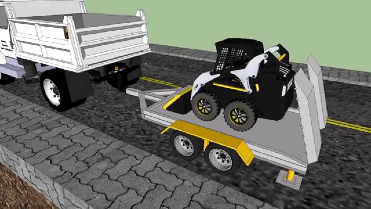 MODELO TRAILER CAMA BAJA - YouTube