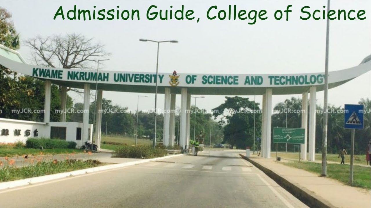 Admission Tips KNUST, College of Science - YouTube