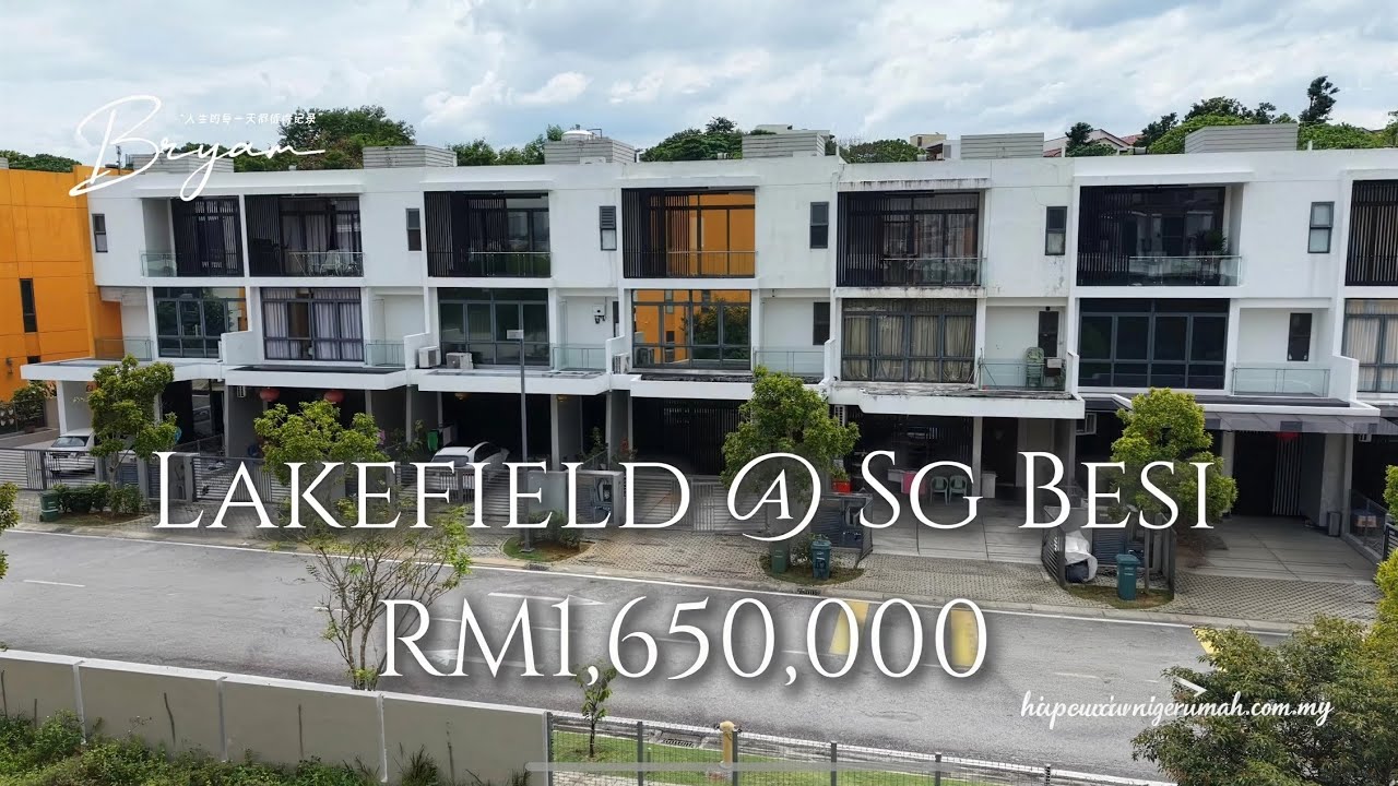 WTS: RM1.65M | 3-Storey Superlink @ The Reed, Lakefield Sg Besi | 4+1BR ...