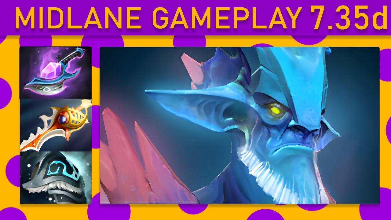 ⭐ Emo Leshrac Mid Gameplay 7.35d - Dota 2 Top MMR - YouTube
