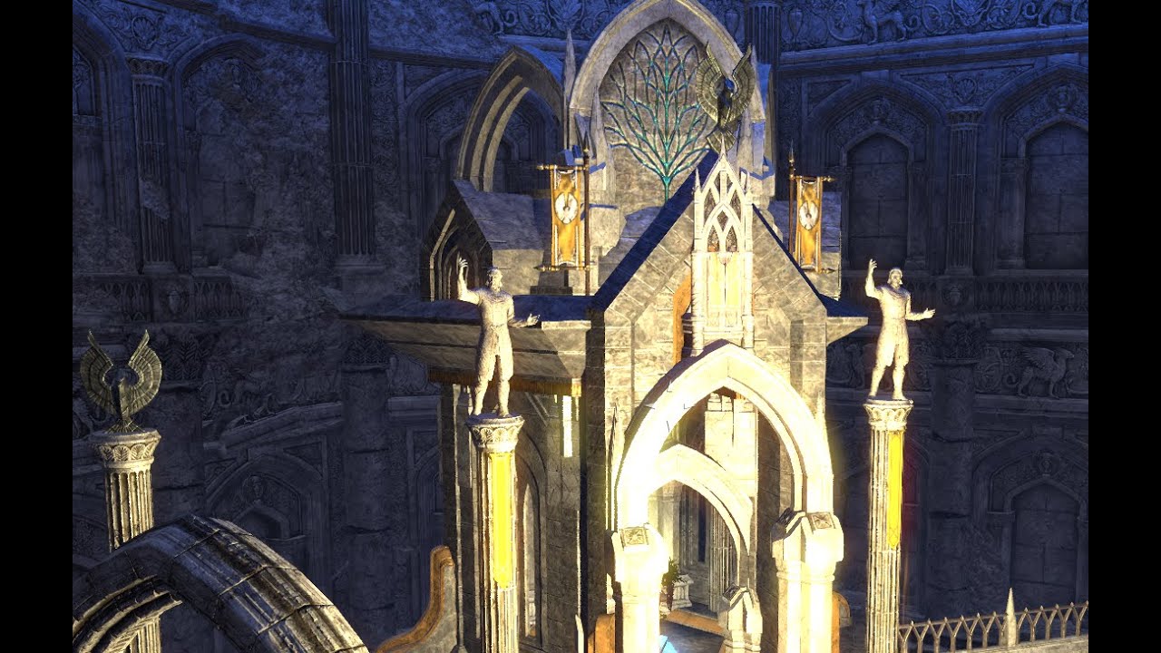 Elder Scrolls Online - Grand Psijic Villa - Ayleid Mansion - YouTube
