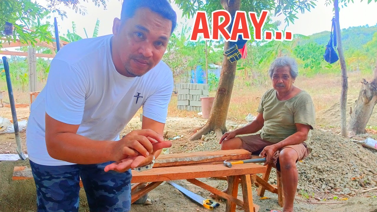 PART 2 MAG BIYENAN GUMAWA NG UPUAN NASUGATAN KAMAY KO - YouTube