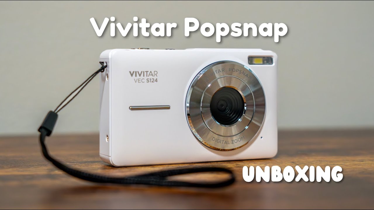 A Camera for $30?! Unboxing The TikTok Viral Vivitar Popsnap Digital ...