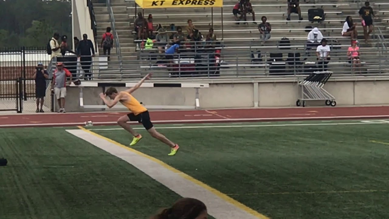 James Stevens 1.97 m (6' 5.5") high jump 6/22/2019 - YouTube